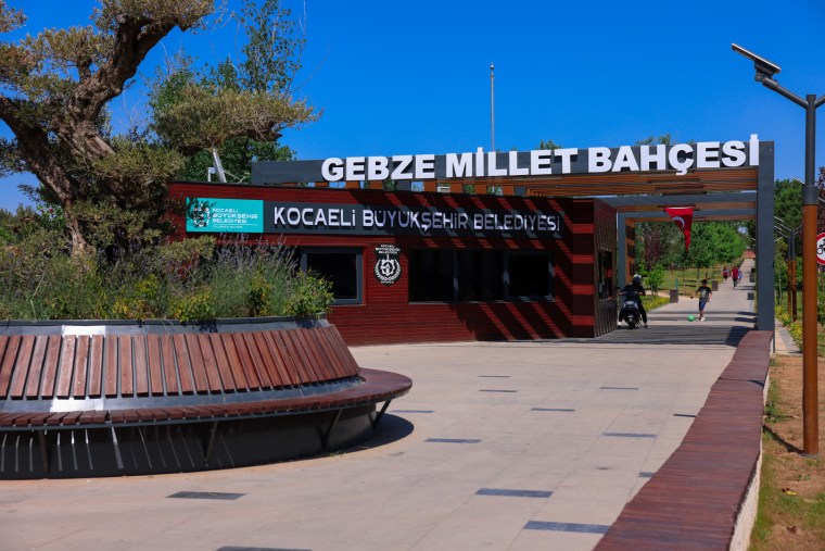 Gebze Millet Bahçesi doğayla sosyal yaşamı buluşturuyor ...